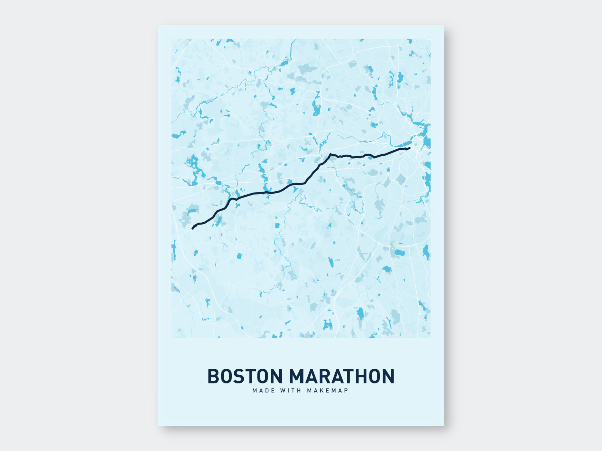 Custom Map Posters | makemap